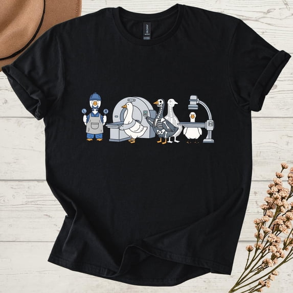 BANJOJO Radiologic Technologist Goose Shirt, X-Ray Tech Tee, Radiologic ...