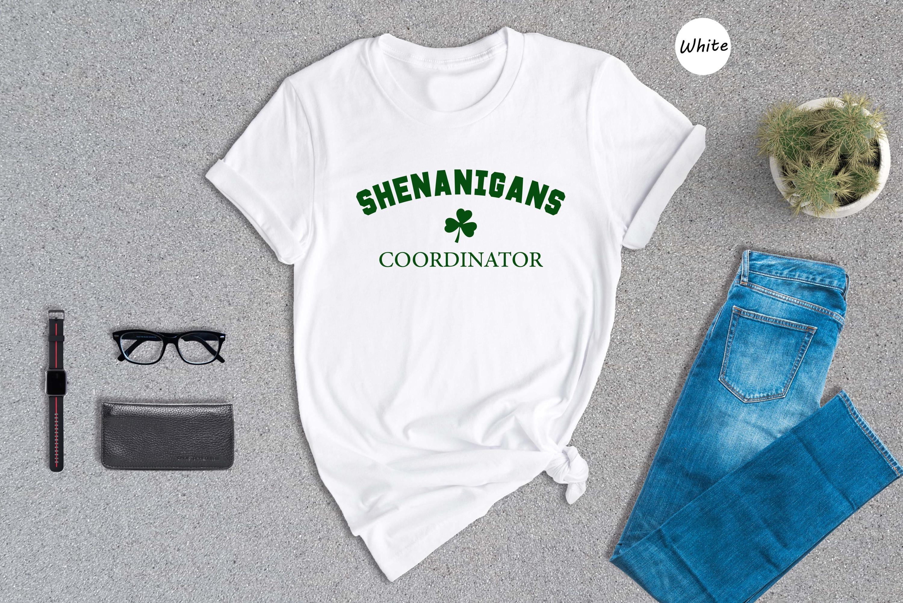 BANJOJO Shenanigans Coordinator Shirt, Matching St Patrick Day Shirt ...