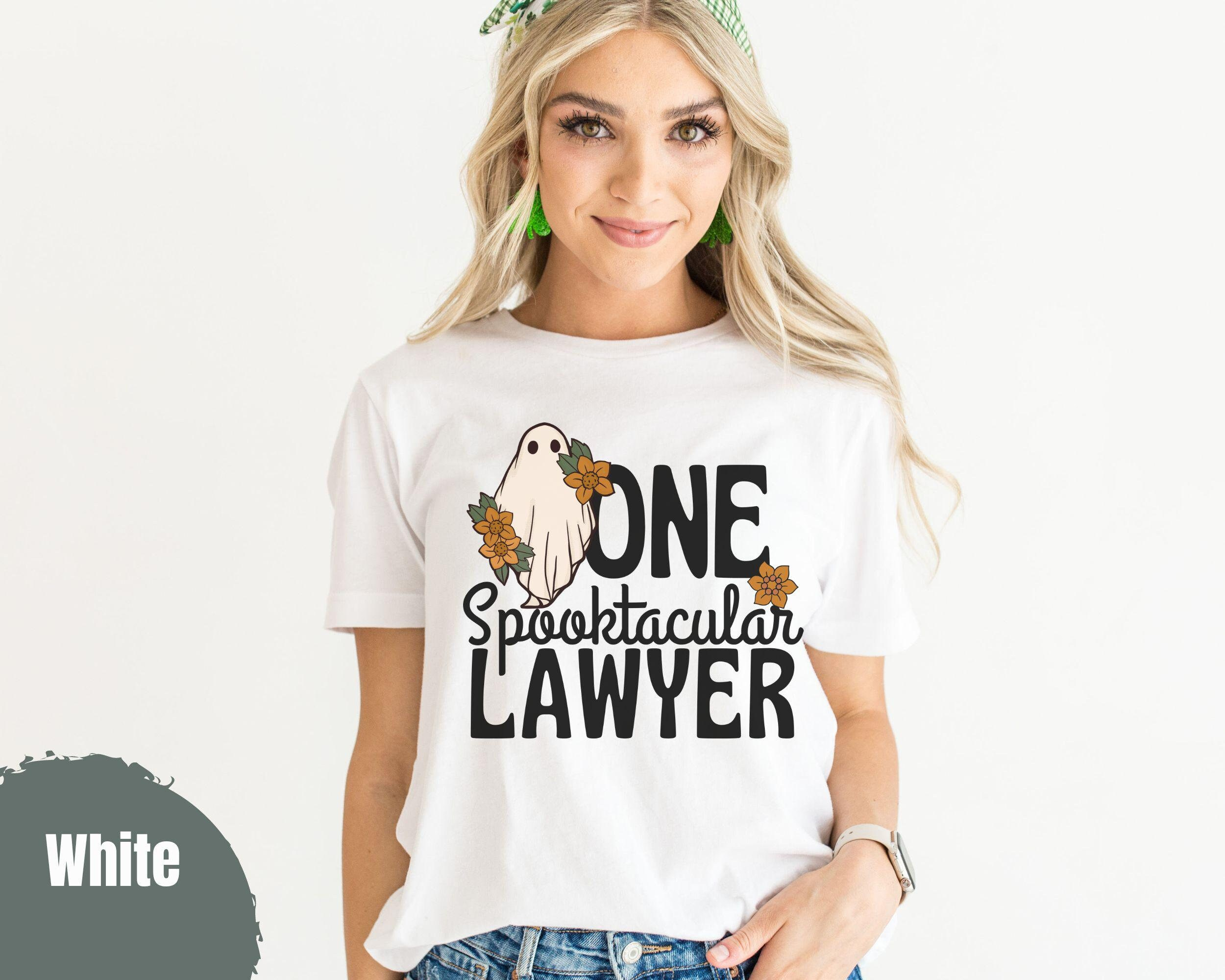 BANJOJO Spooktacular Lawyer Halloween Shirt, Lawyer Ghost tshirt, Law ...