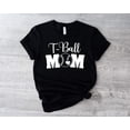 BANJOJO T-Ball Mom T-Shirt, Baseball Game Day Shirt, Mama Baseball ...