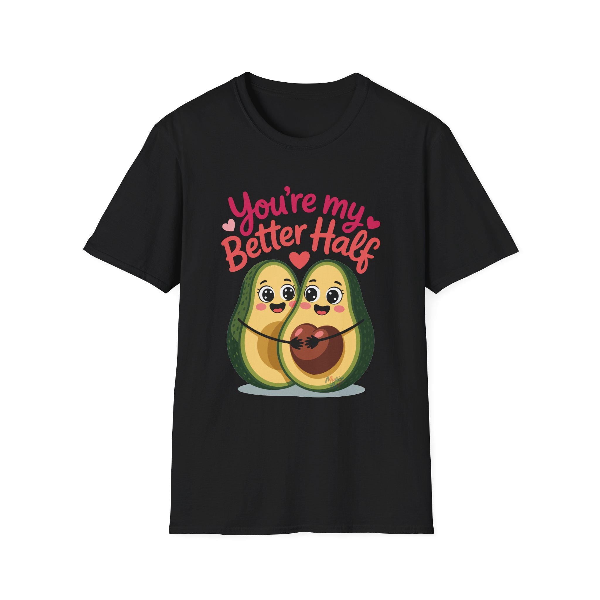 BANJOJO You're My Better Half Avocado T-Shirt | Cute Couple Avocado ...