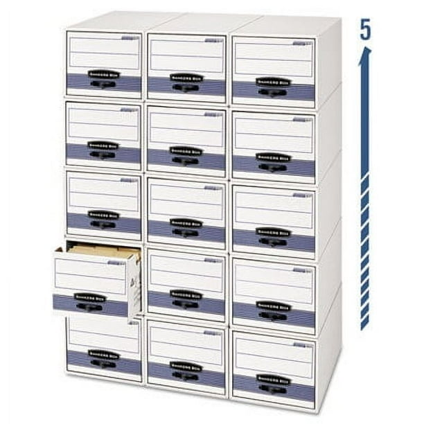 Fellowes Mfg. Co. FEL00302 Stor-Drawer Plus File- 9-.25in.x23-.50in.x4 ...