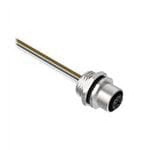 BANNER ENGINEERING BR-M12F5F9-2, Receptacle, 5pos Female Str M12-wire ...