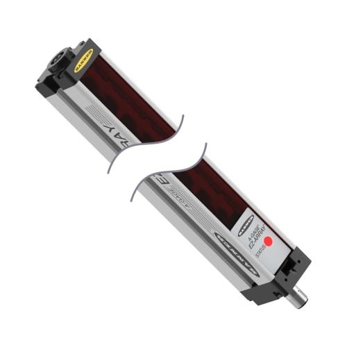 BANNER ENGINEERING EA5E600Q, Emitter, 600mm, Range 0.4-4m, 5mm Res, 12 ...