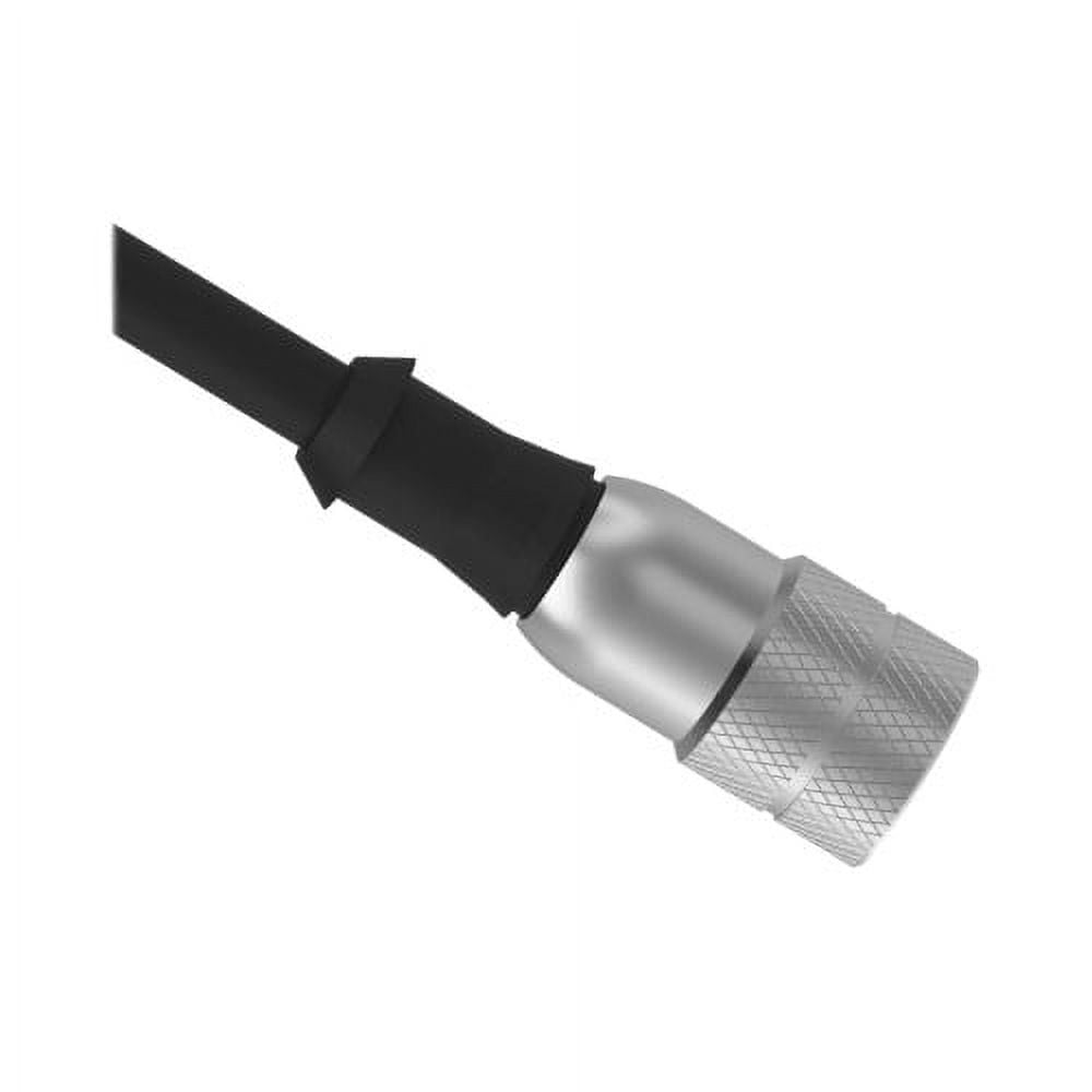 BANNER ENGINEERING MQDC-506, Cordset; 1/2"-20 Female Straight; 5 Pin; 2 ...