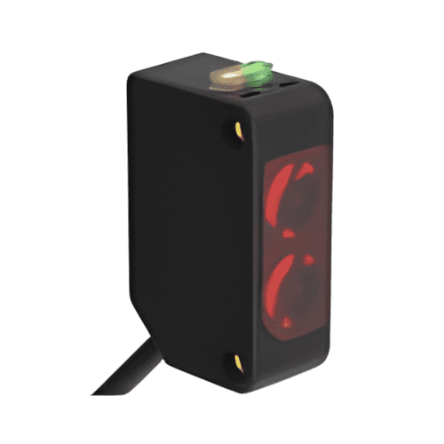 BANNER ENGINEERING Q20NFF50Q, PE Sensor, Fixed-Field; R: 50 mm, 10 ...