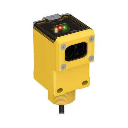 BANNER ENGINEERING Q452E, PE Sensor, Emitter, R: 60 m, 90-250Vac, 2m ...