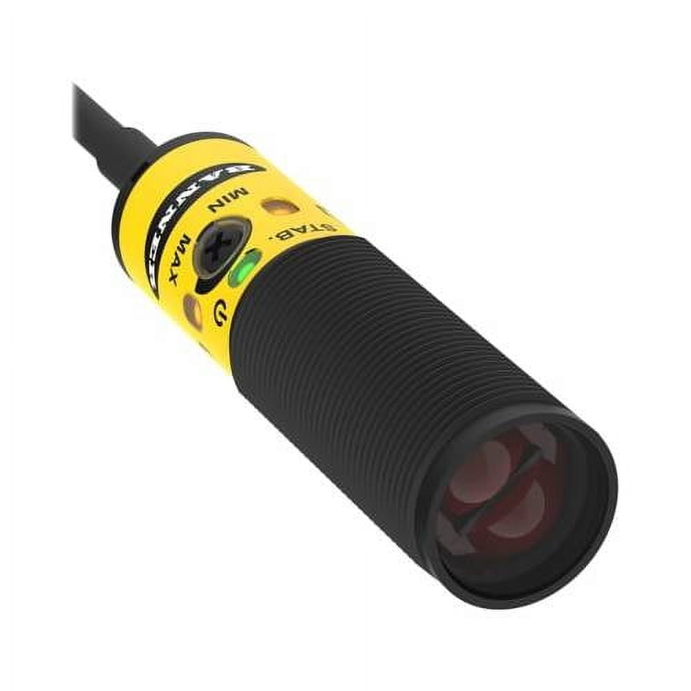 BANNER ENGINEERING QS18VN6AF350, Photoelectric Sensor, Adjustable Field ...
