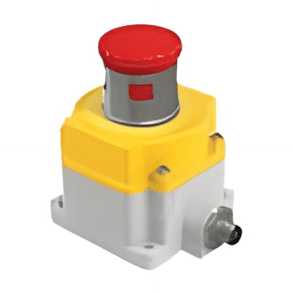 BANNER ENGINEERING SSA-EB1MLP-12ED1Q8, E Stop Push Button Switch, Flush ...