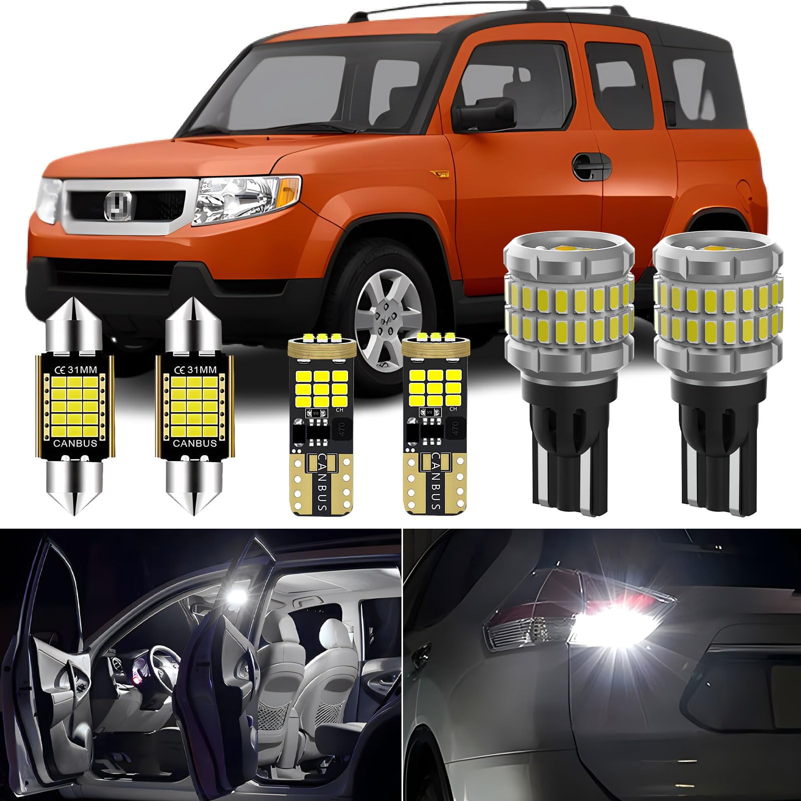 BANSIT 7inch 2PCS LED RRF12 Off Road Lights Driving Lights 210W 32000LM ...