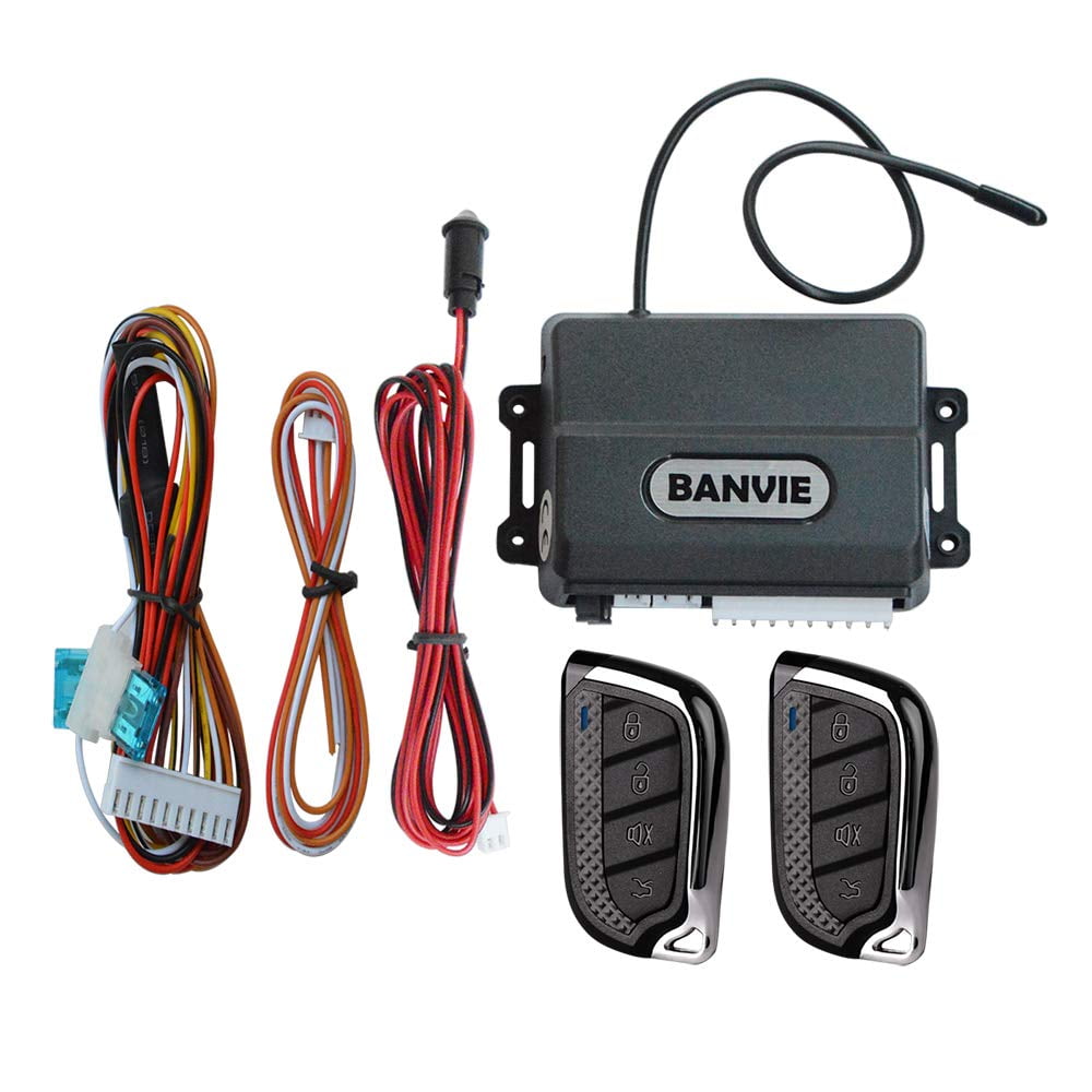 BANVIE Car Keyless Entry System, Car Central Power Door Lock with 4 ...