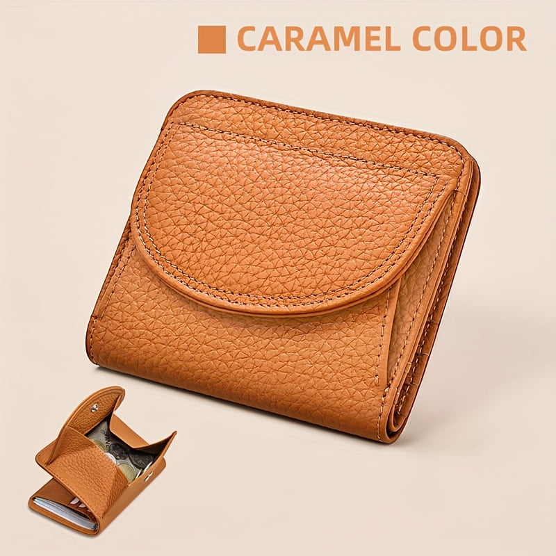 BANYANU Women'S Genuine Leather Mini Wallet Set with 6 Card Holders and ...