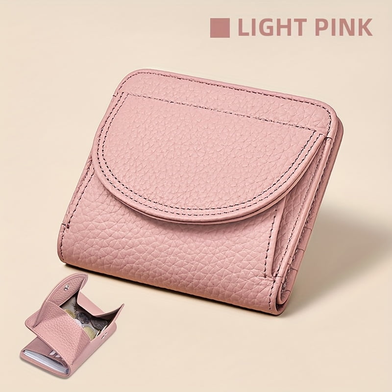 BANYANU Women'S Genuine Leather Mini Wallet Set with 6 Card Holders and ...