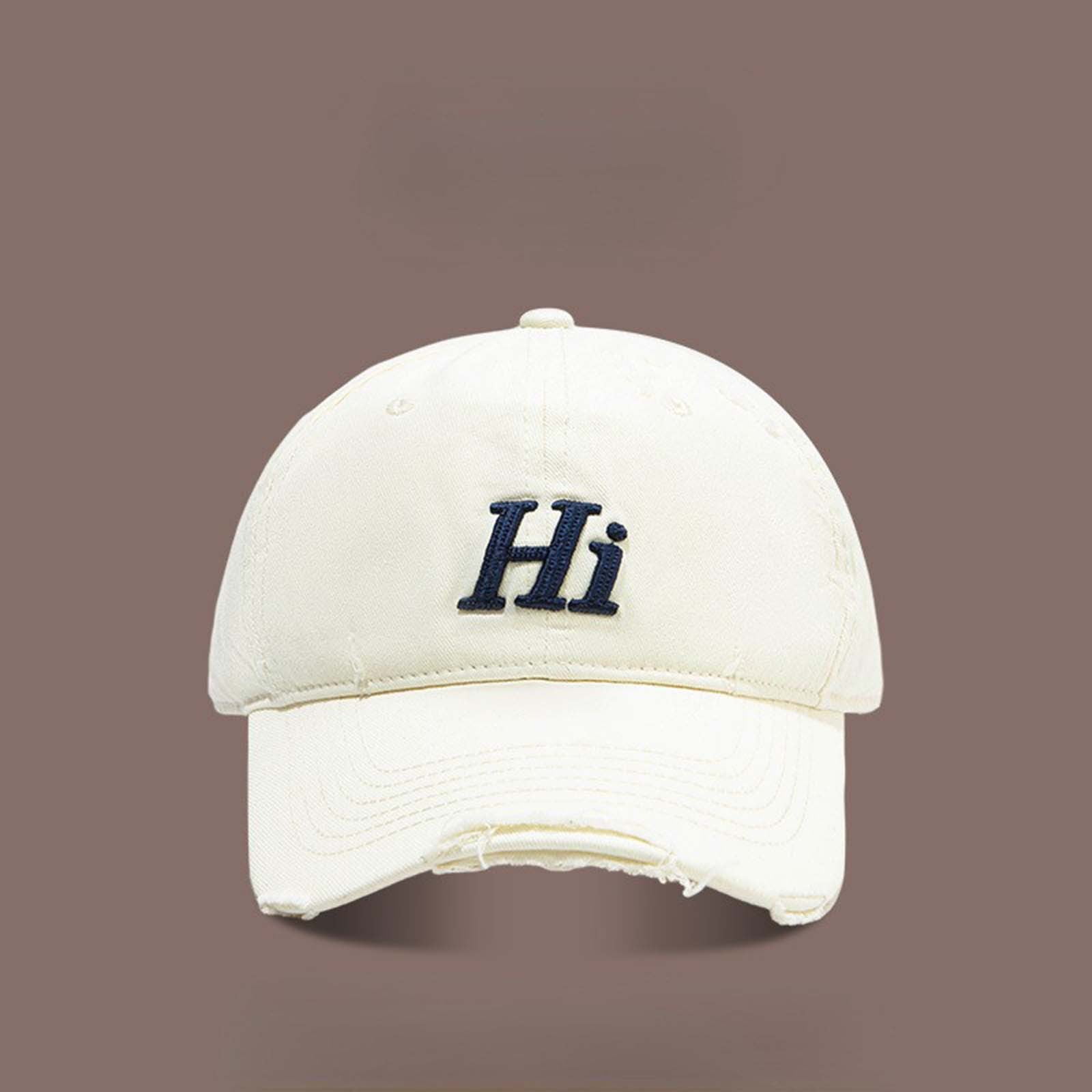 BAODANN Adjustable Oversized Baseball Cap With Extended Brim Deep Bill ...