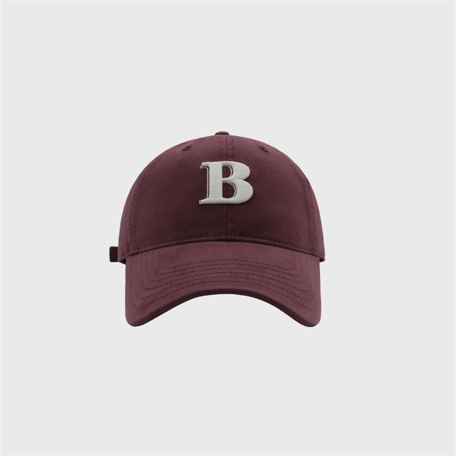 BAODANN B Letter Embroidery Baseball Cap Unisex Korean Fashion And ...