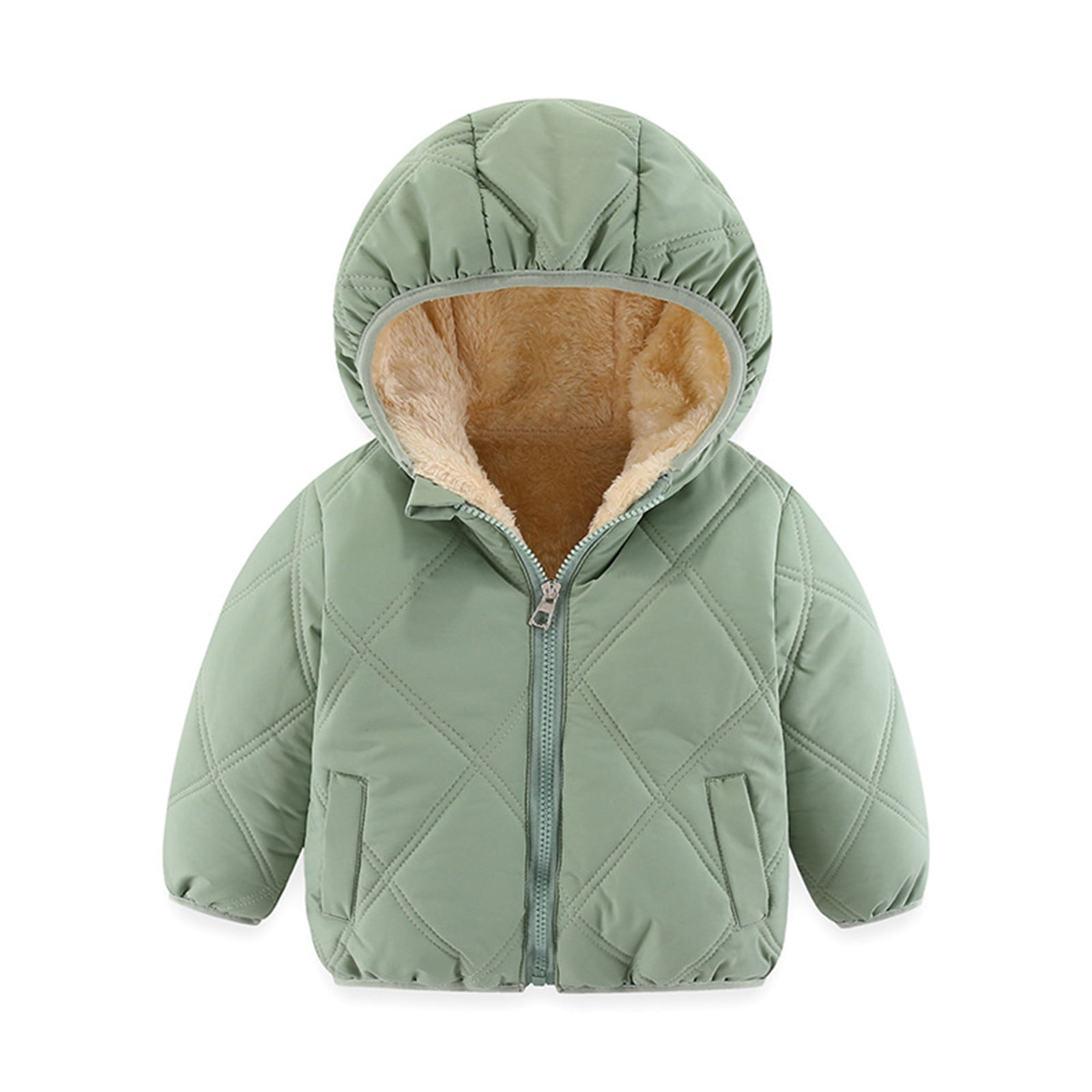 BAODANN Baby Girls Winter Coats Toddler Outerwear Snow Jackets Boys Warm Little Girls Light ...