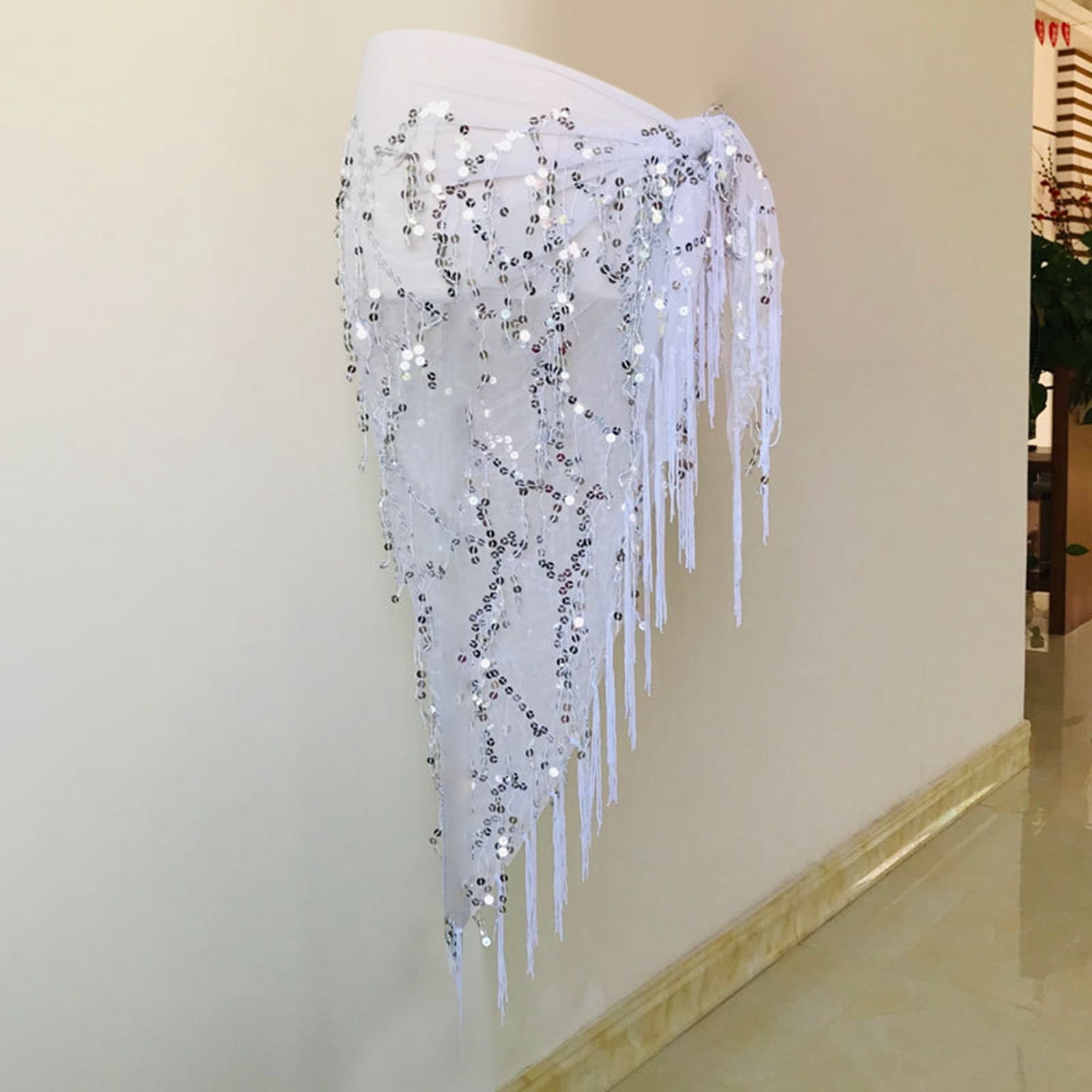 BAODANN Belly Dance Waist Chain Women's Training Clothing Scarf ...