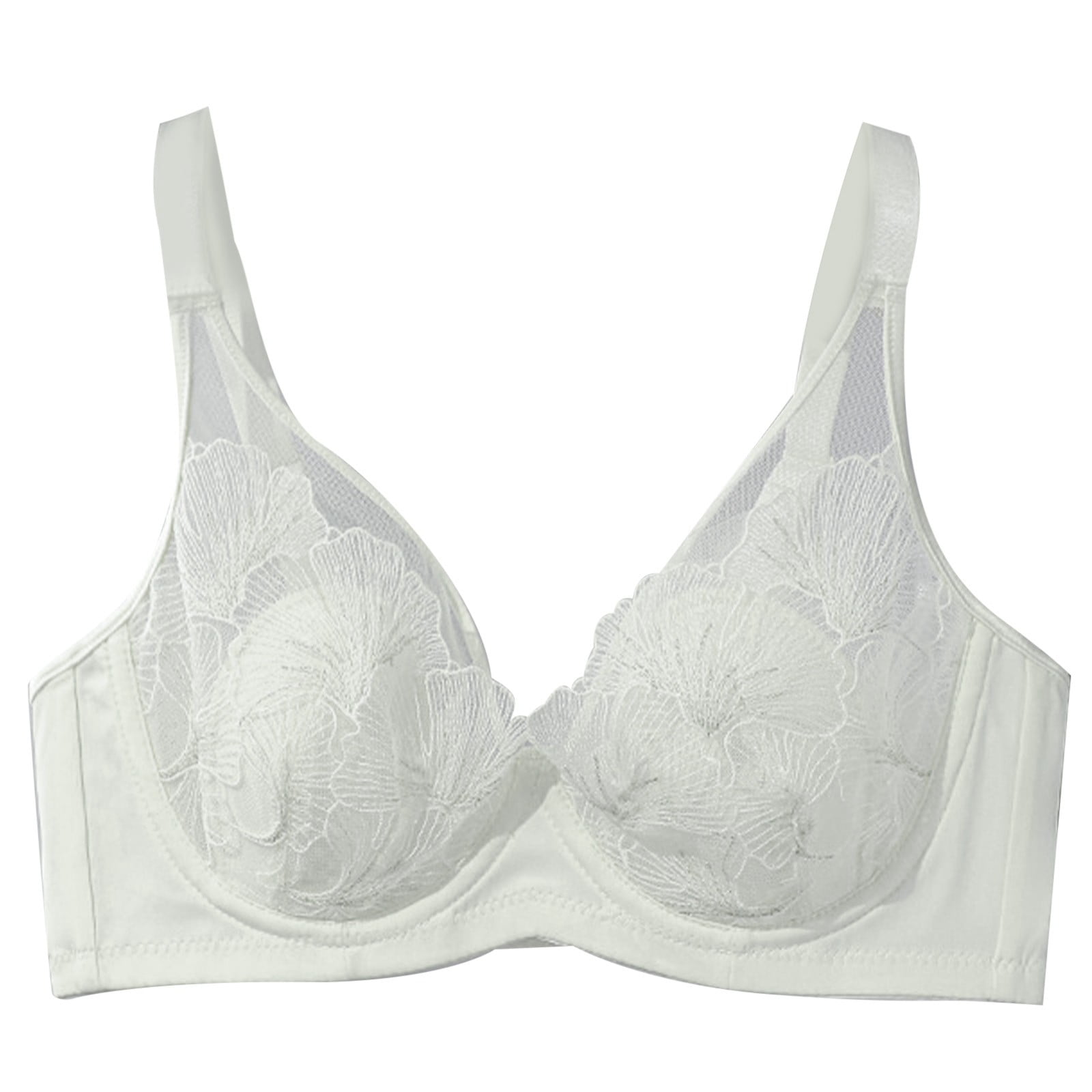 BAODANN Big Make You Look Smaller Underwear For Women Soft Underwire To ...