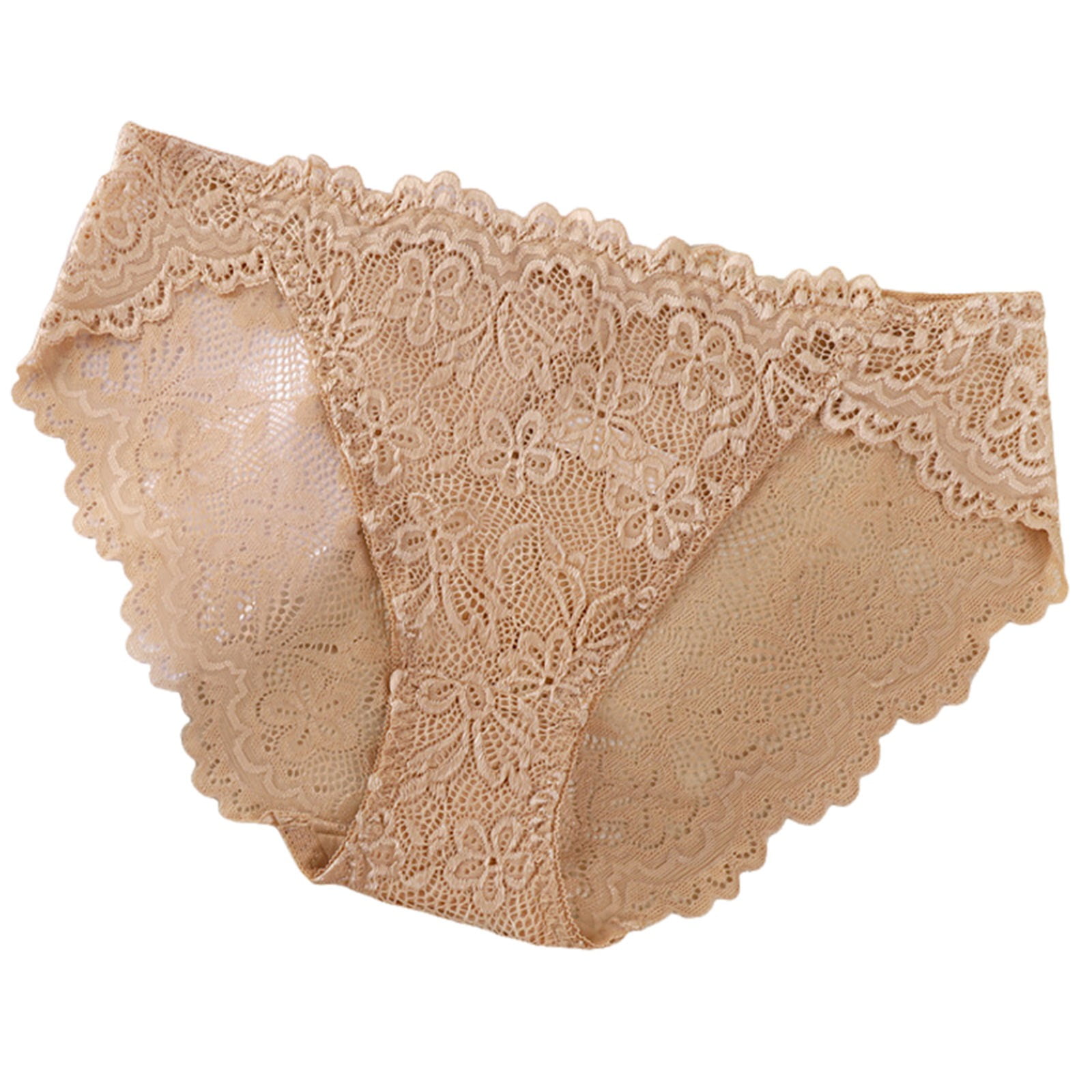 BAODANN Border European and Lace Lace High Waist Panties No Line ...