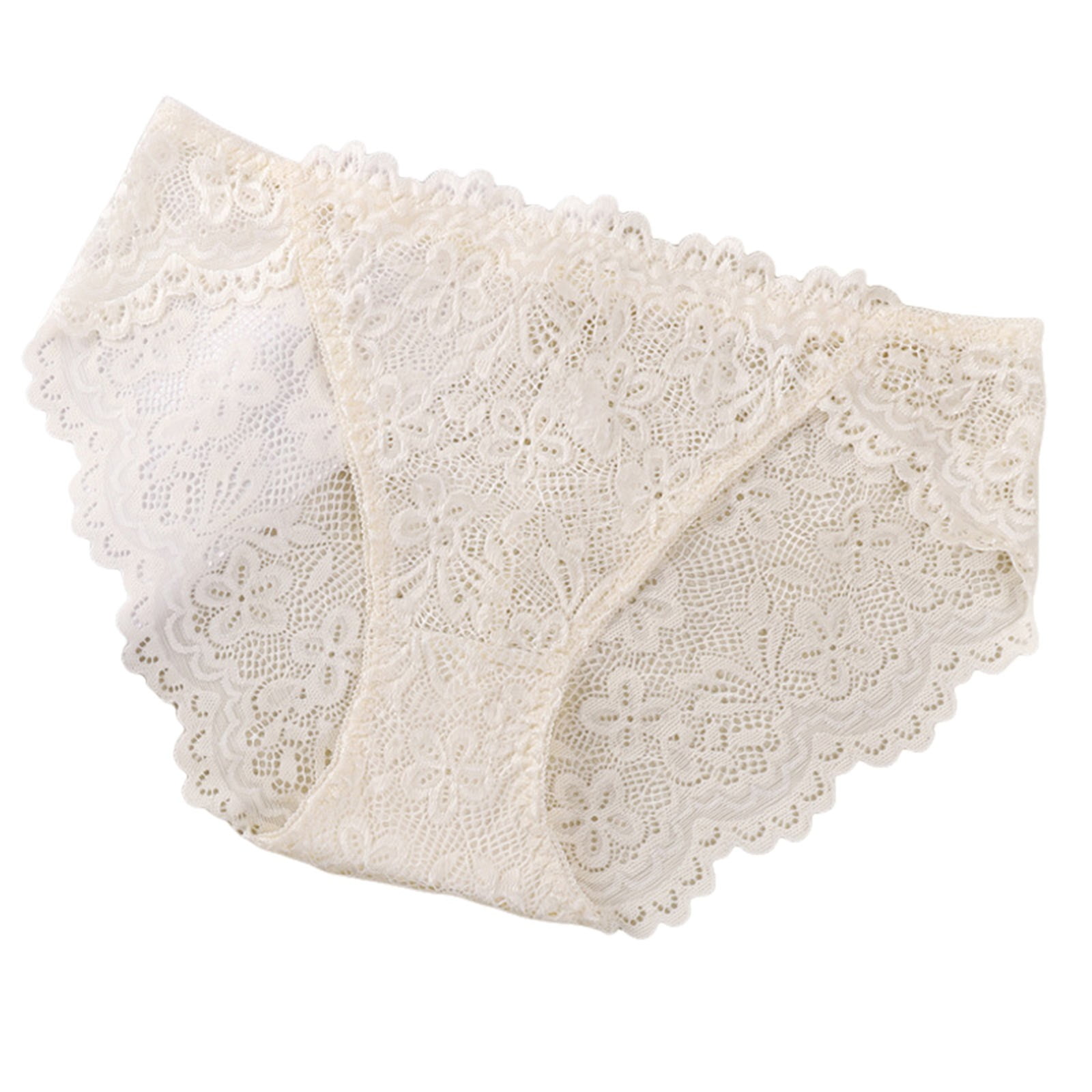 BAODANN Border European and Lace Lace High Waist Panties No Line ...
