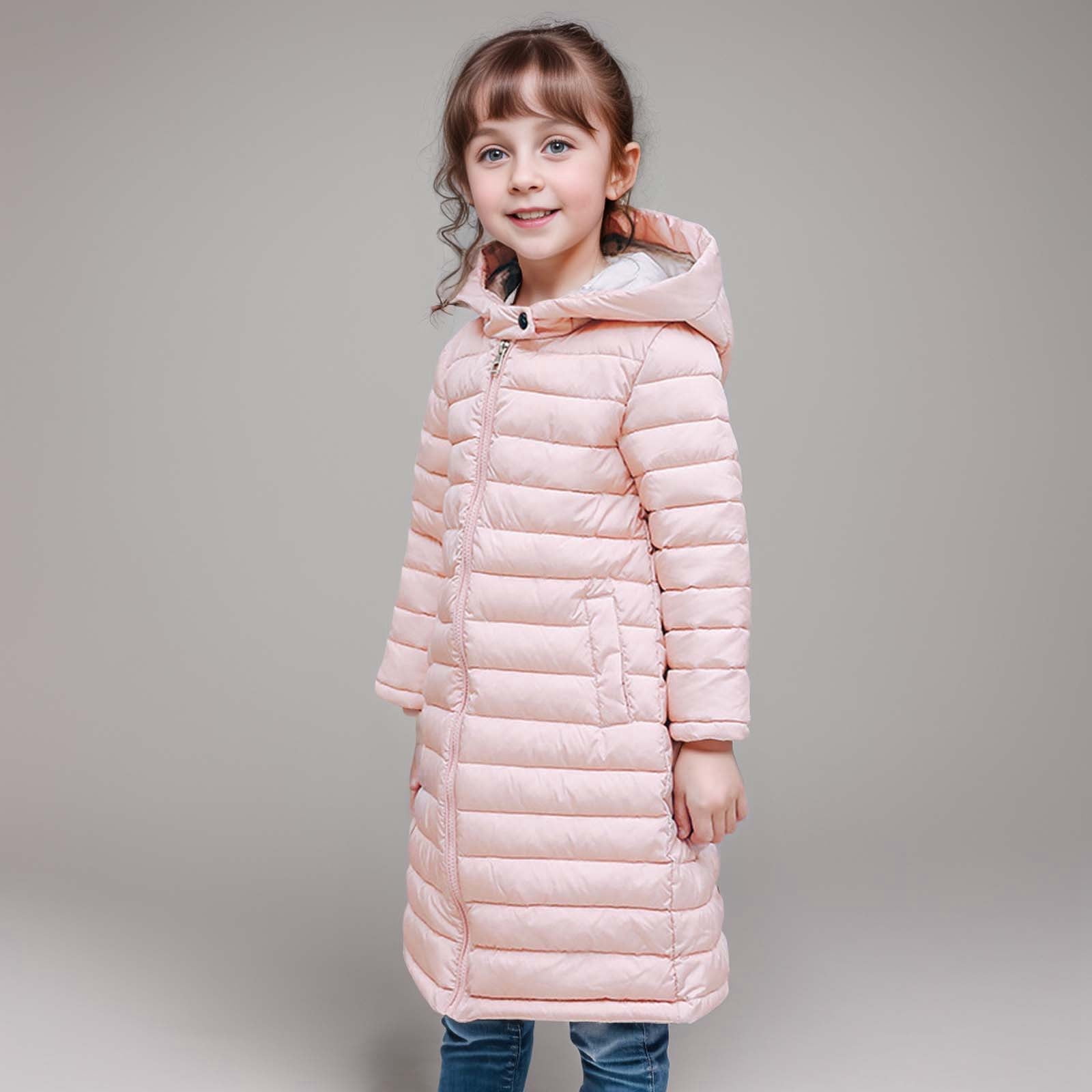 BAODANN Boys Girls Long Lightweight Hooded Jacket Packable Autumn And ...