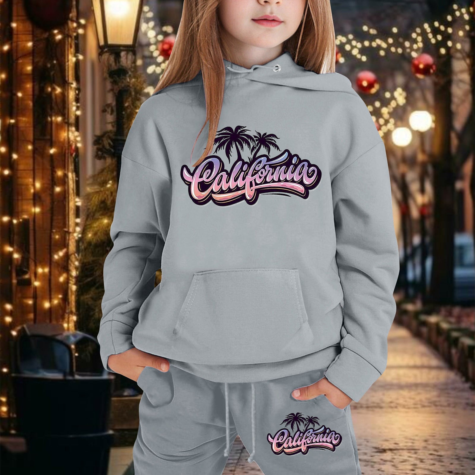 BAODANN Children CuHK Children Long Sleeve City Place Name Hoodie Top ...
