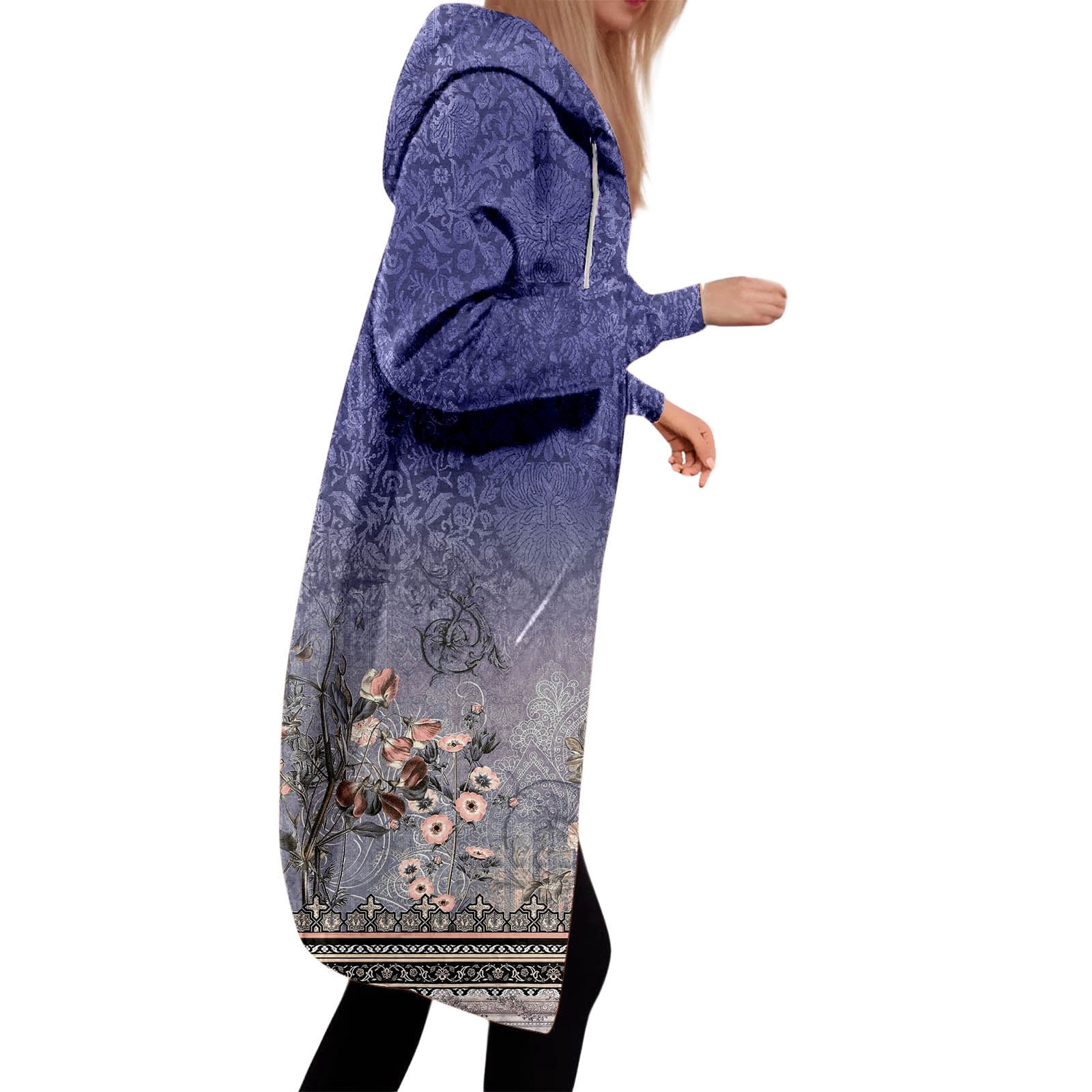 BAODANN Coat B for Womens Hoodies Coat Fall Winter Warm Pockets ...