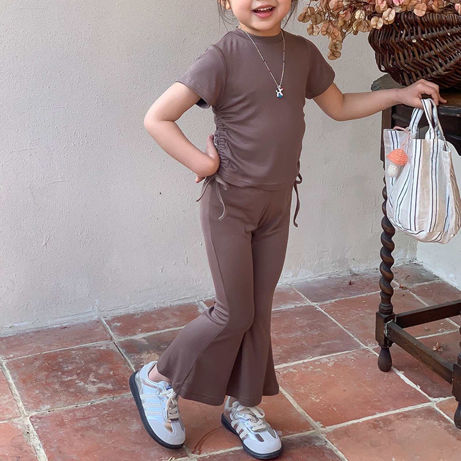 BAODANN Girls Outfits Sets Casual Summer Outfit For Toddler Girls 2 10 ...