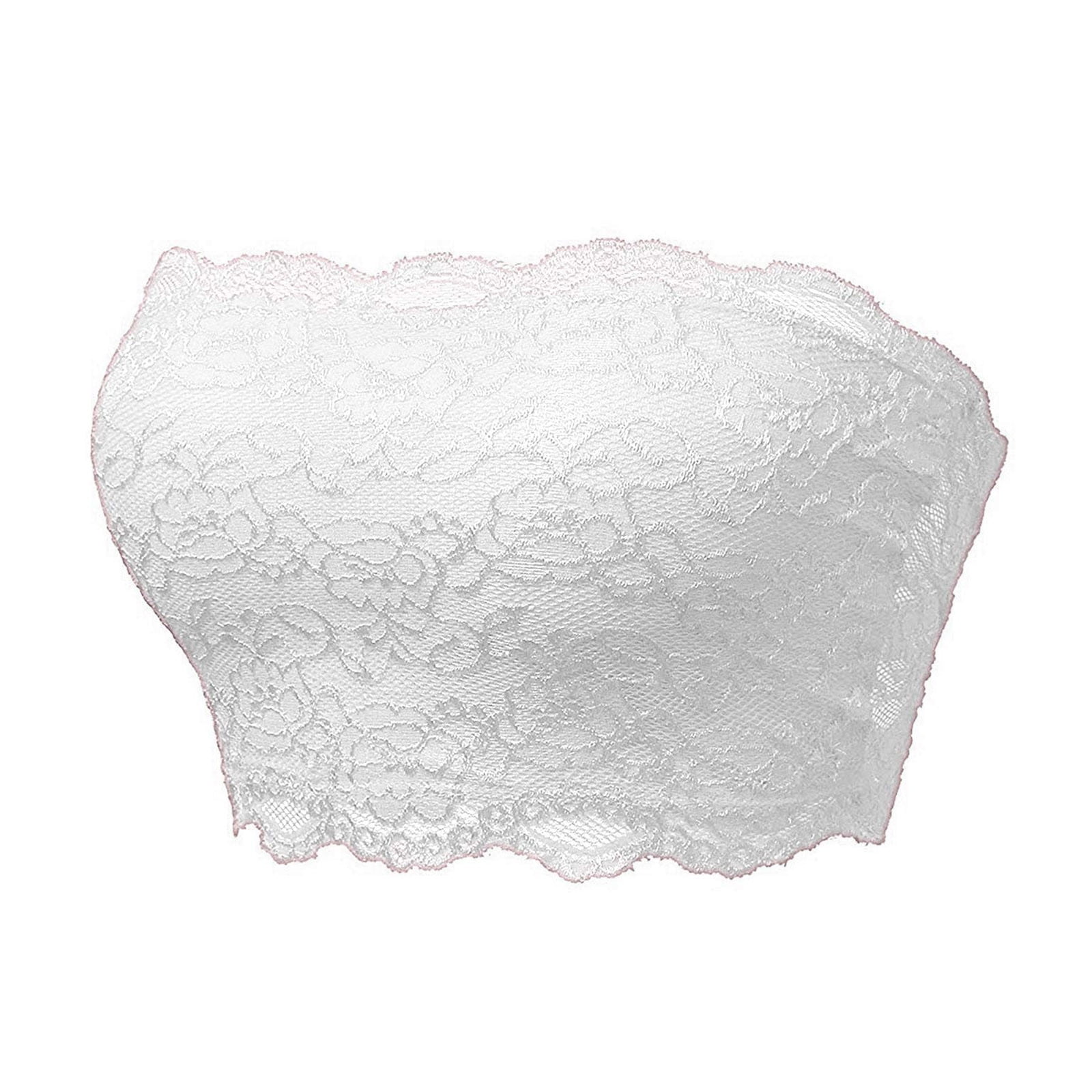 BAODANN Ladies Seamless Tube Top Lace Beauty Back Chest Wrapping ...