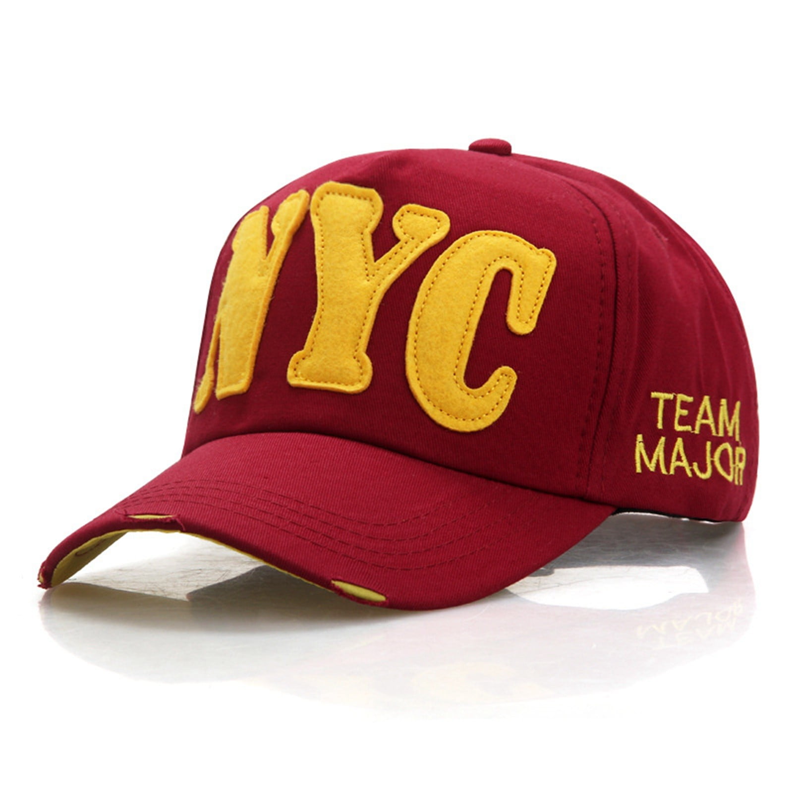 BAODANN NYC Letter Baseball Cap for Men and Women Spring Summer Sports ...