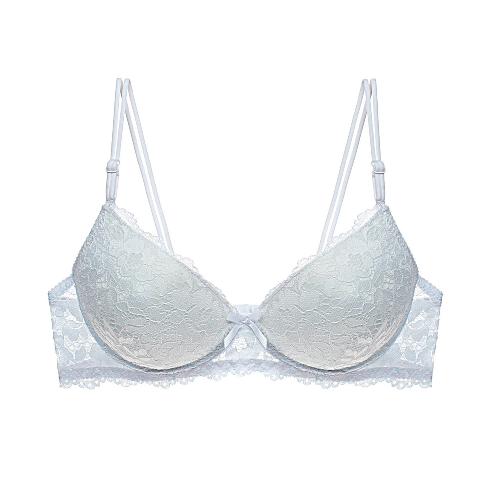 BAODANN New Colorful Sexy Lace Plus Size Bra Underwear Push Up Cover ...