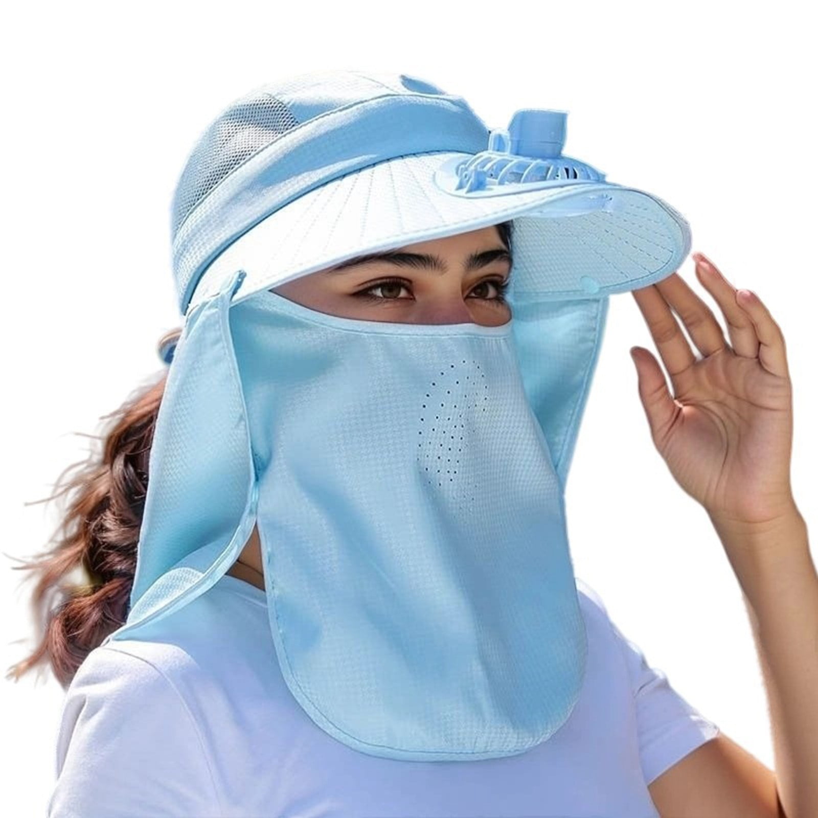 BAODANN Outdoor Sun Hats With Fan For Leisure Activities In All Seasons ...