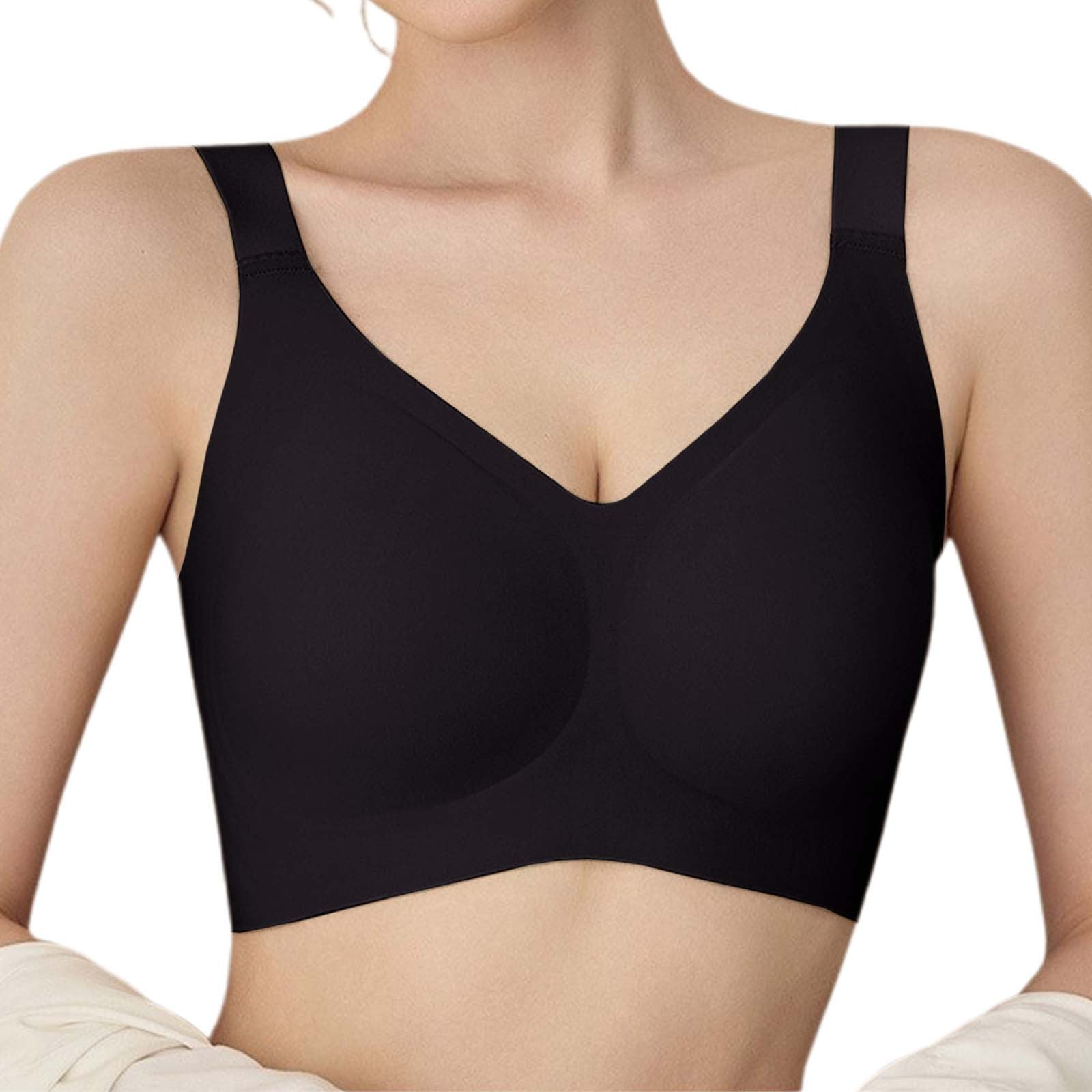 BAODANN Seamless Shapewear Gel Bras For Large Bust Lift W Cup Design Underwire Support And ...