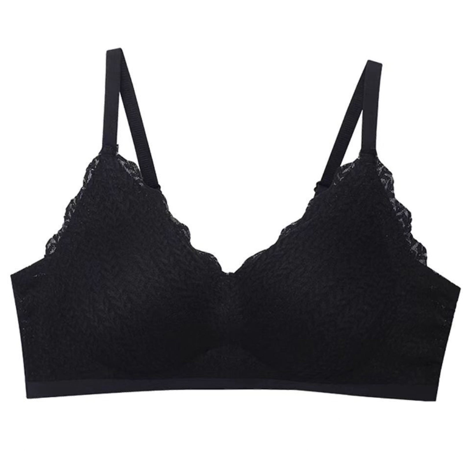 BAODANN Seamless Underwear For Women Wheat Lace Suspenders No Rims ...