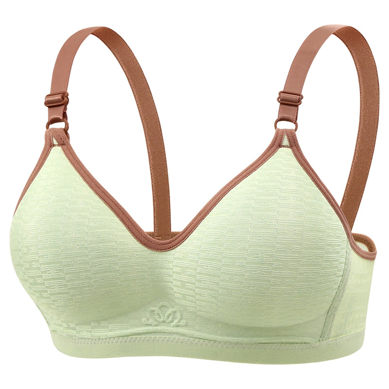 BAODANN Seamless No Underwire Bra With Side Support For Women ...