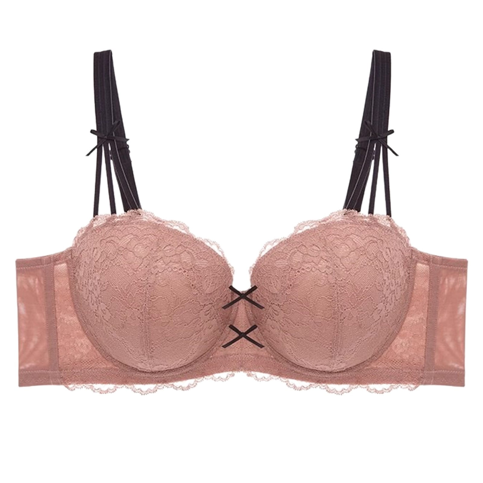 BAODANN Sexy Solid Color Bra For Women Comfortable Everyday Wear With ...