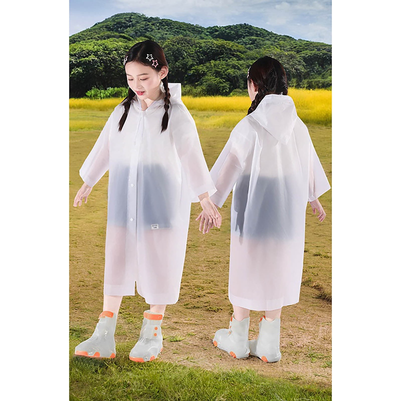 BAODANN Spring Summer And Autumn Boys' And Girls' Plain Color Buttoned ...