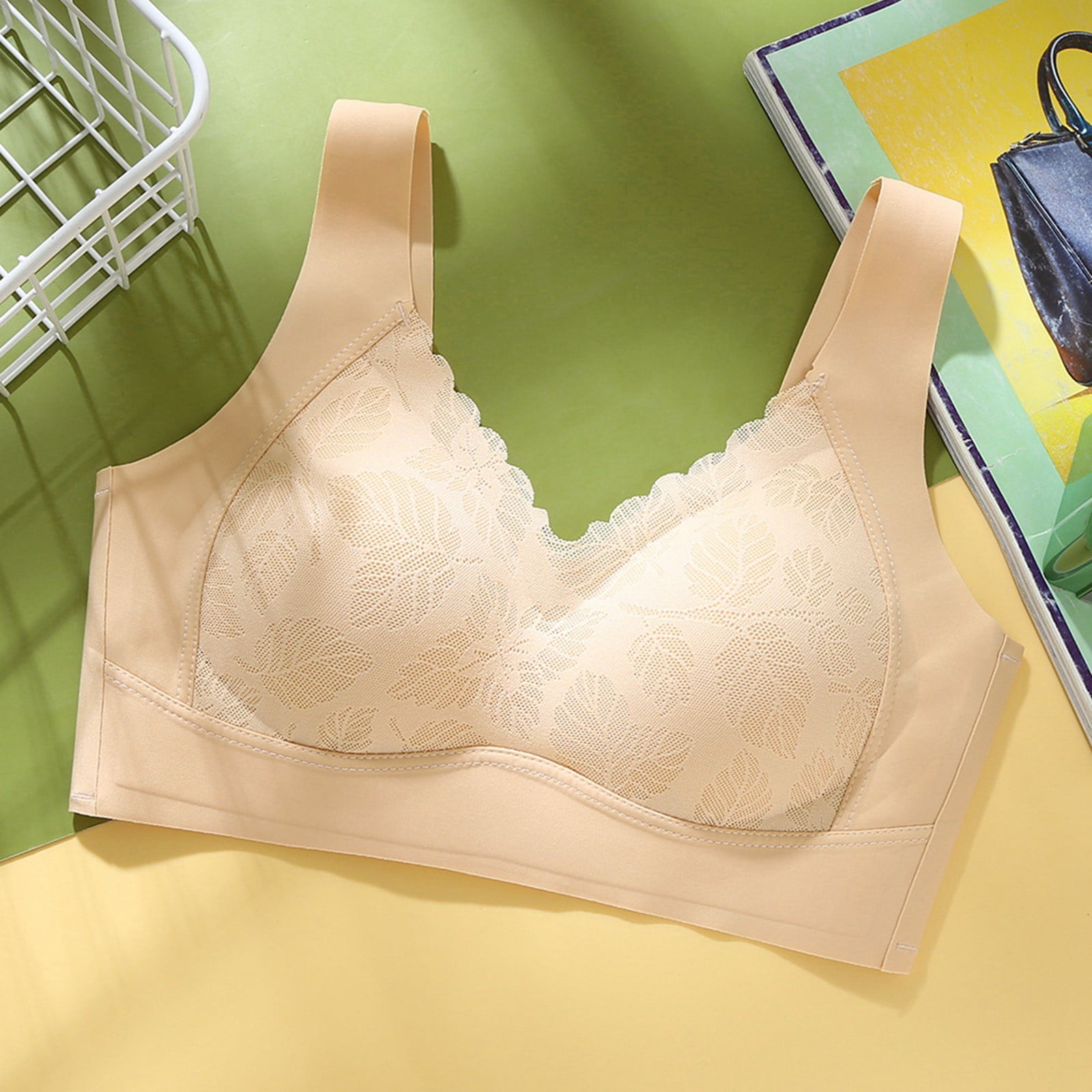 BAODANN No Steel Ring Sexy Push Up Sagging Small Chest Adjustment Side ...