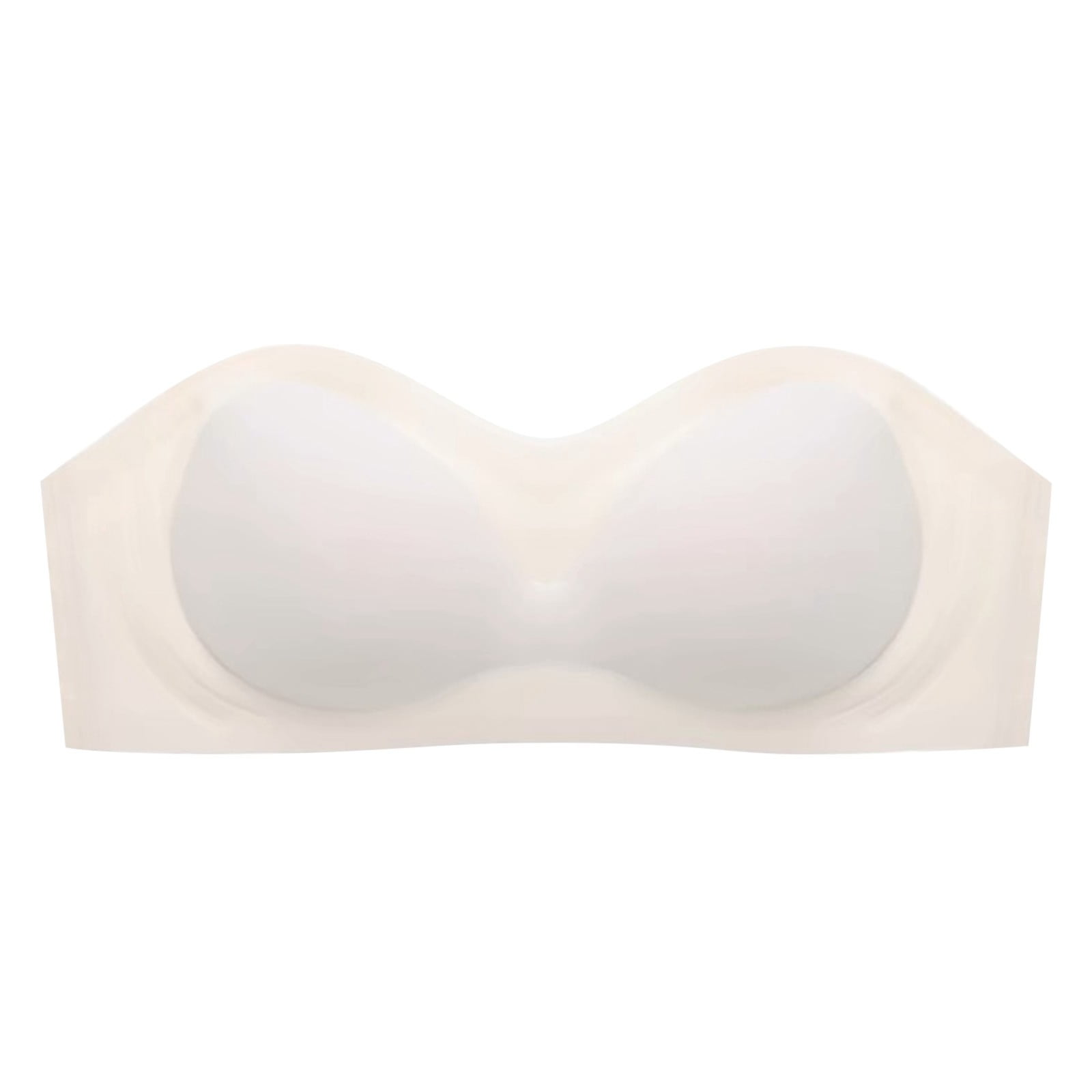 BAODANN Strapless Bra Bandeau Seamless Bra Exposure Bra Workout for ...