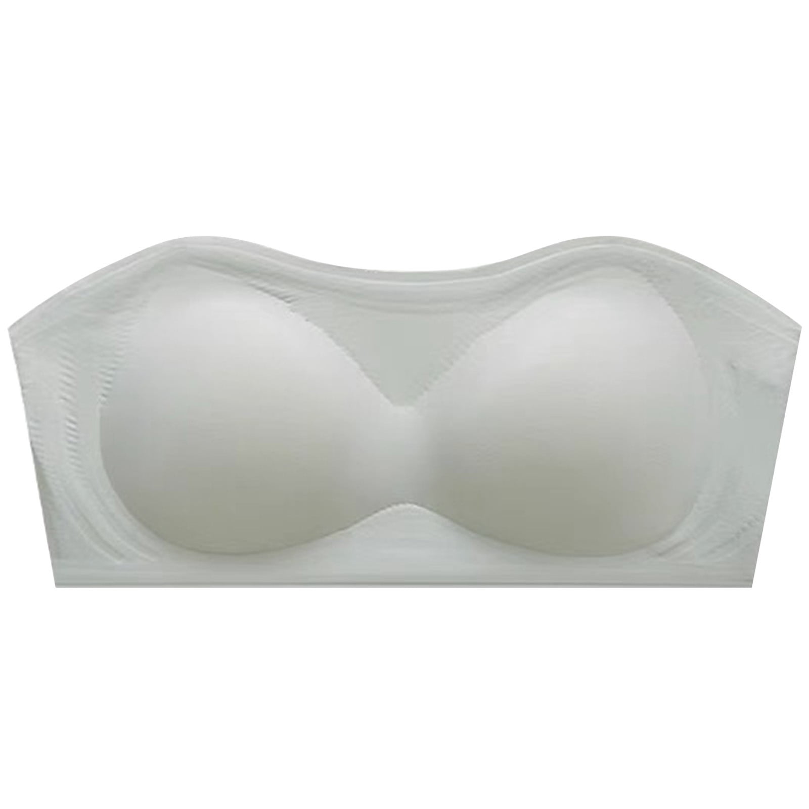 BAODANN Strapless Bra Bandeau Seamless Bra Exposure Bra Workout for ...