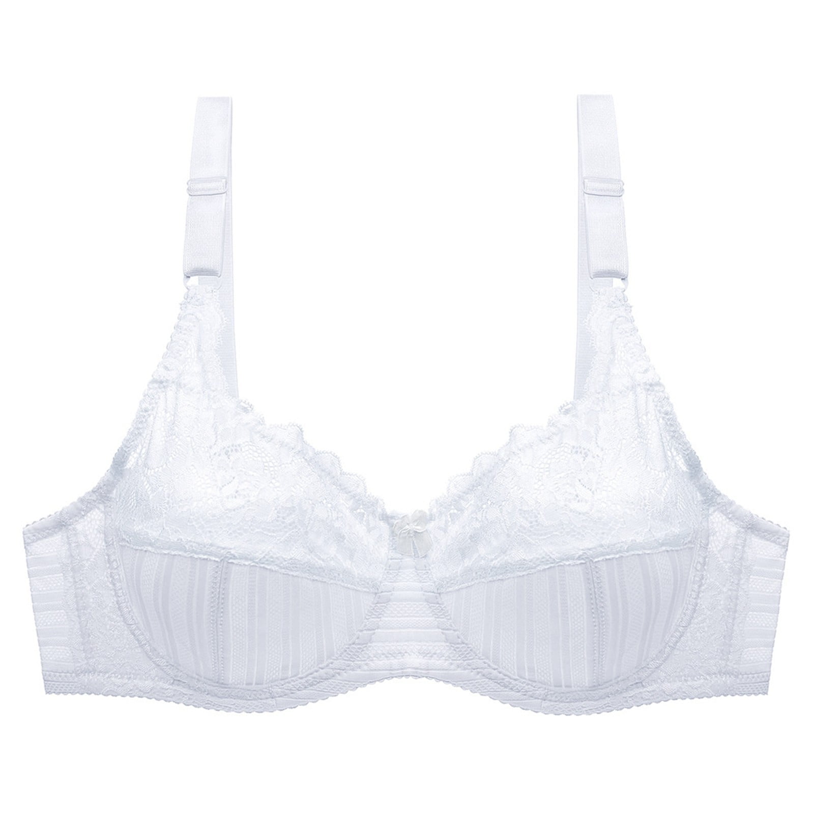 BAODANN Striped Thin Plus Size Breathable Women's Underwear Women Bras ...