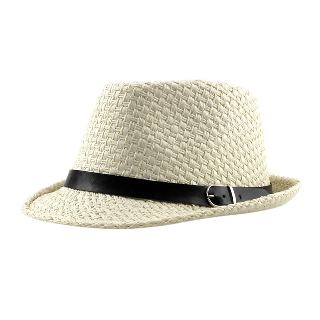 BAODANN Summer Hat Mens Wide Brim Hats for Women Hat Straw Sun Hat ...