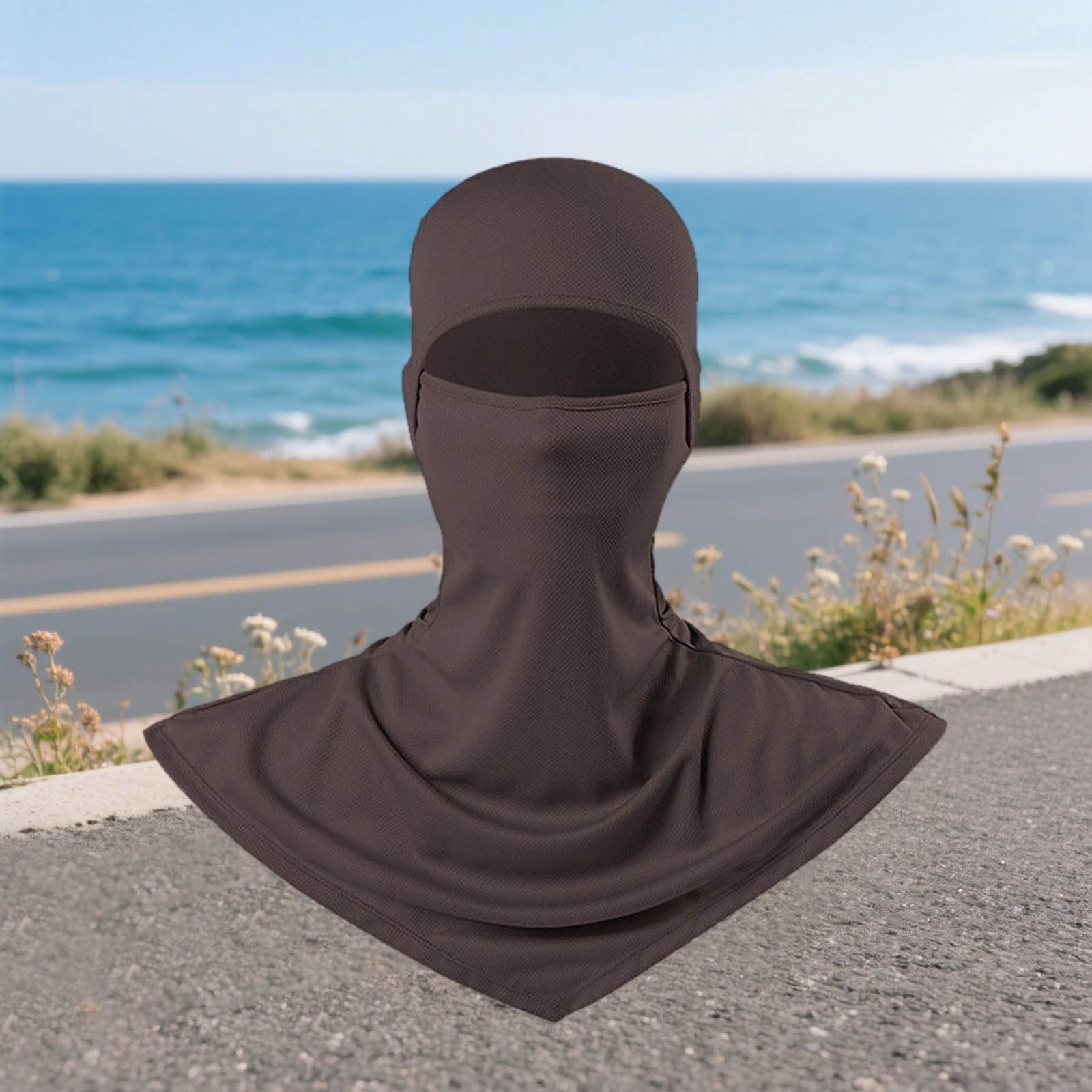 BAODANN Sun Protective Scarf Breathable Mesh Head Wrap for Women Men ...