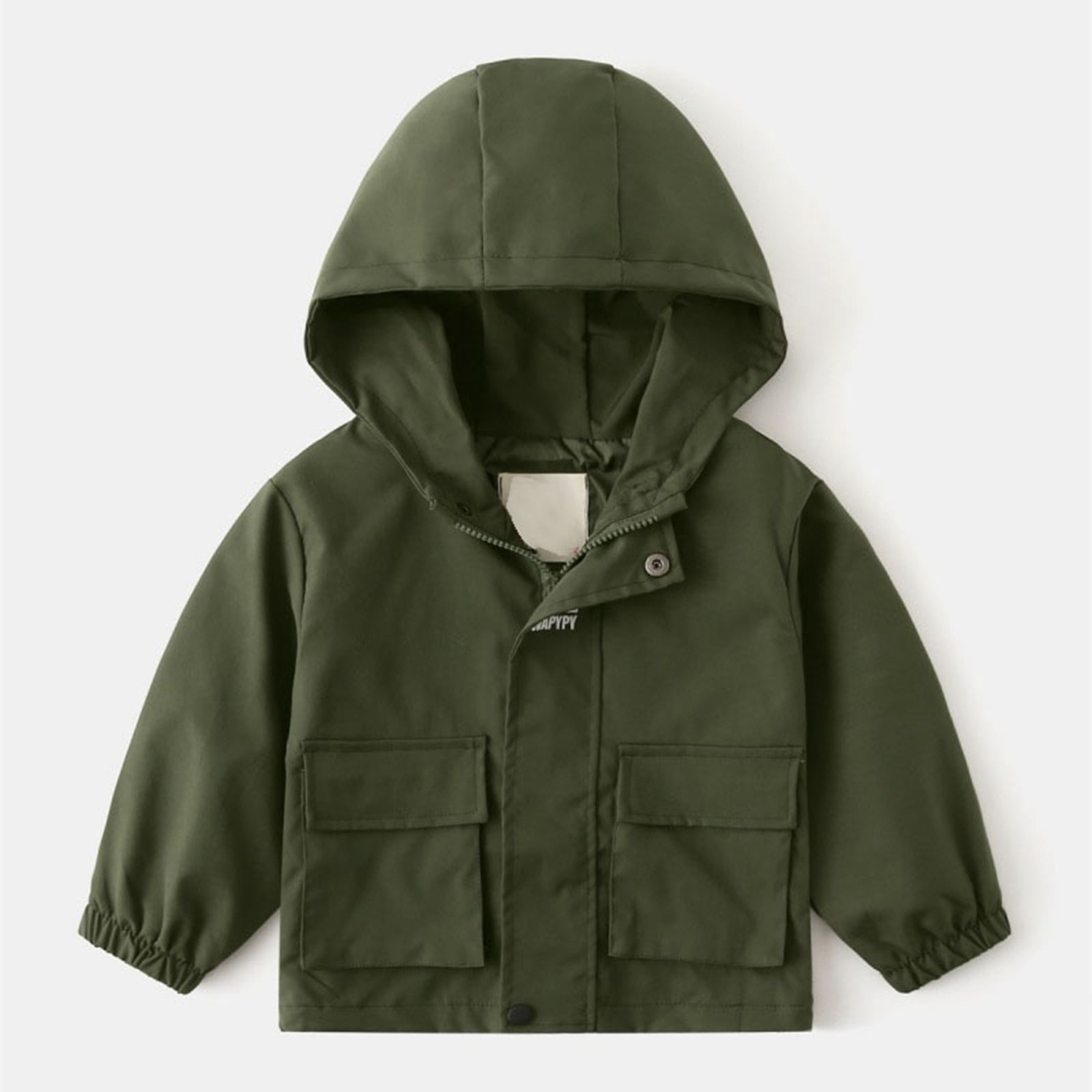 BAODANN Toddler Boy Girl Outdoor Jacket Hooded Windbreaker Jacket Warm Windproof Mountaineering ...