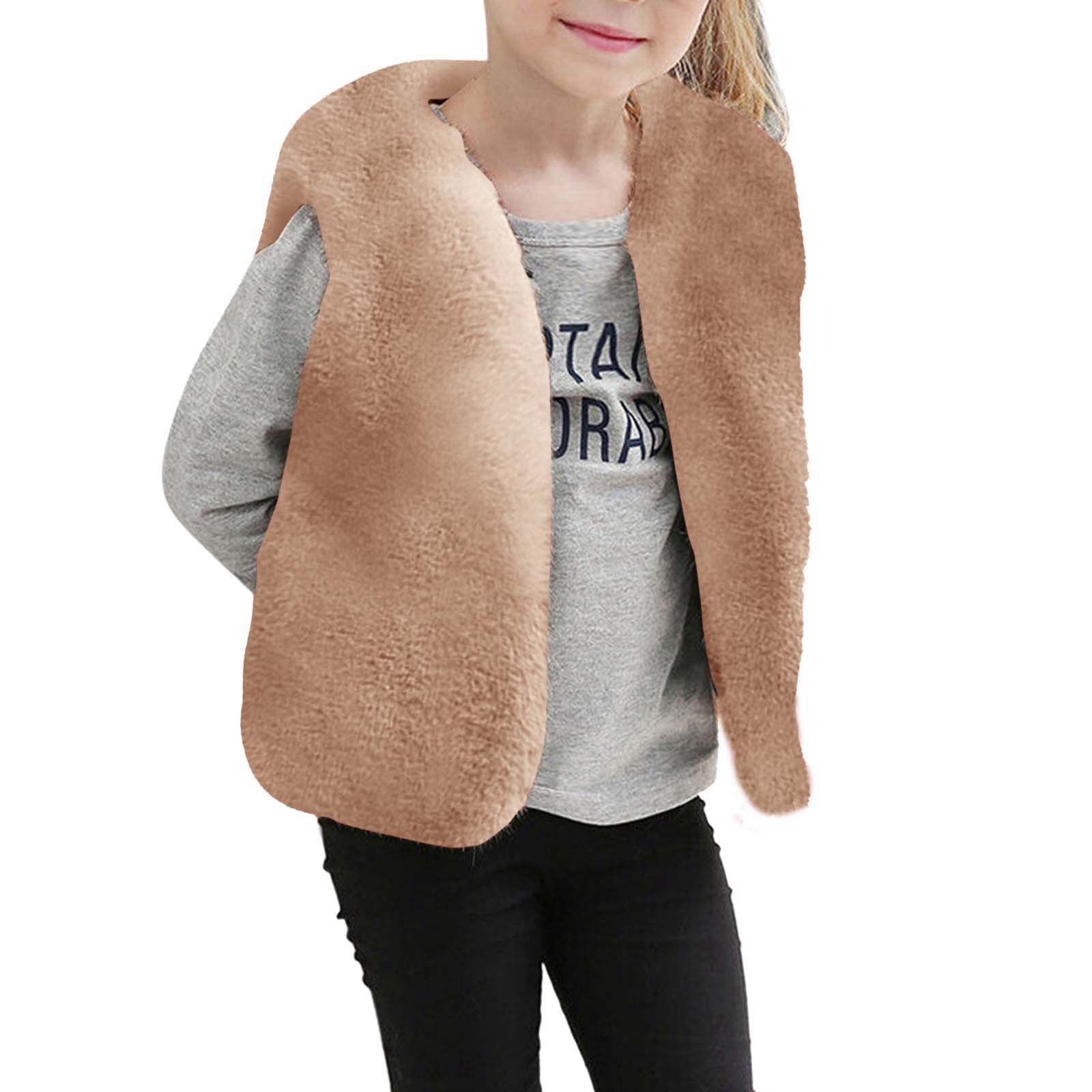 BAODANN Toddler Girls Jacket Fall Fashionable Winter Toddler Kids ...
