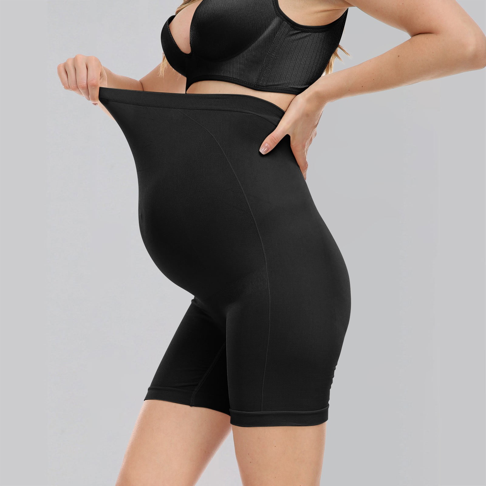 BAODANN Waisted Comfort And Pants For Women In The Third Trimester ...