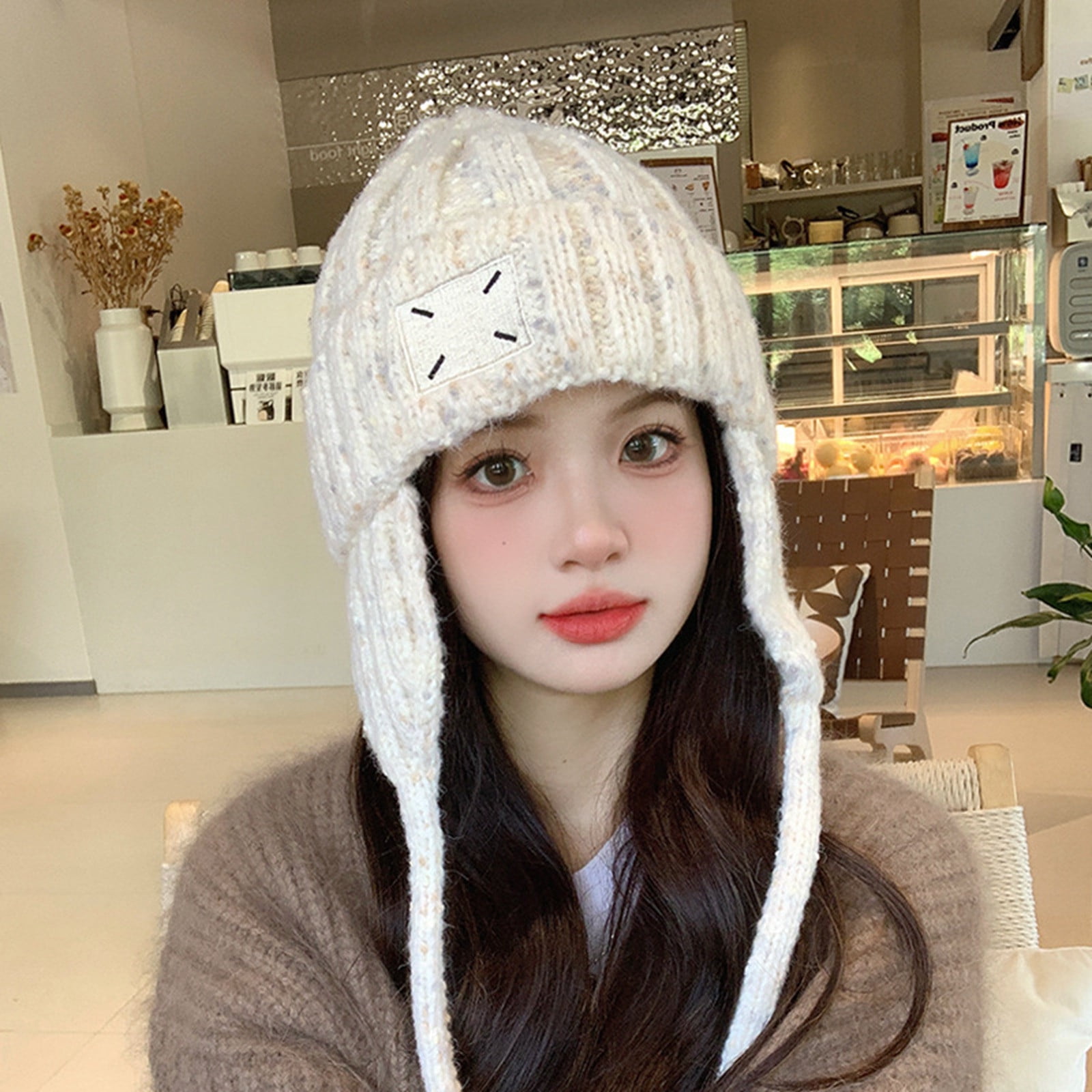 BAODANN Winter Colored Warm Woolen Hat for Children Christmas Vacation ...