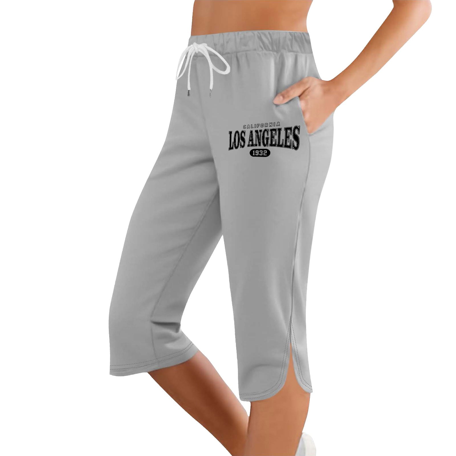 BAODANN Women Fashion Comfortable Casual Mid Waist Sport Pants Women ...