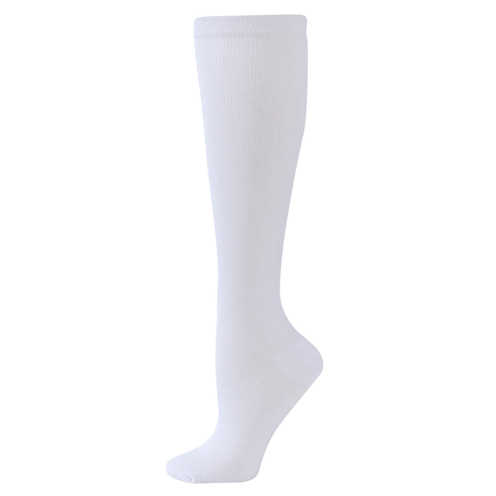 BAODANN Women Solid Sports Compression Socks Calf Socks Beautiful Leg ...