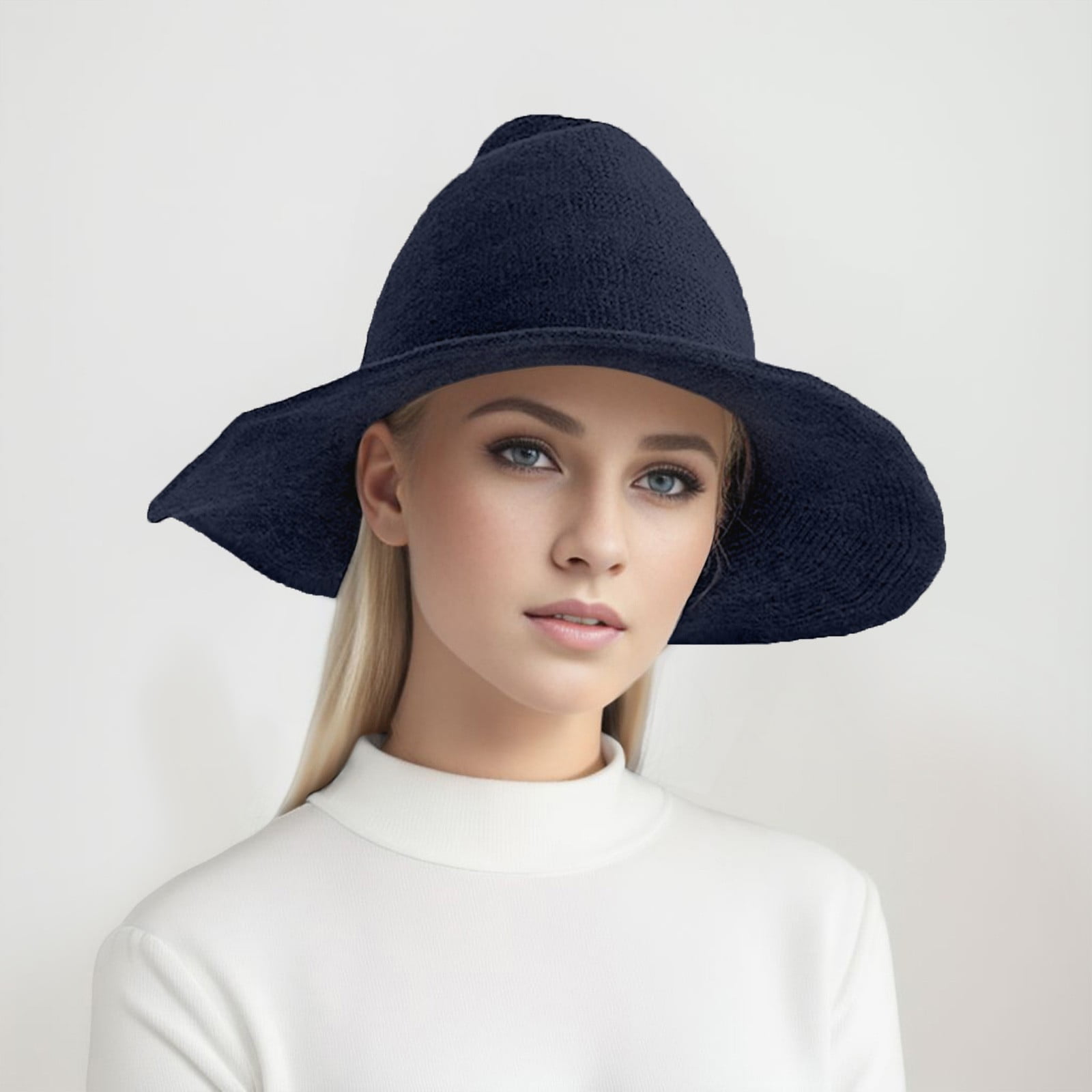 BAODANN Women Thickening Type Daily and Festival Witch Collapsible Hat ...